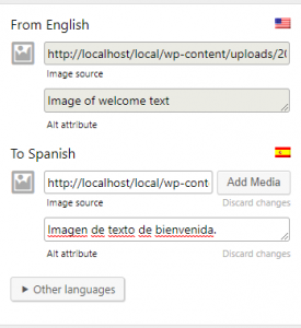 Image translation - TranslatePress