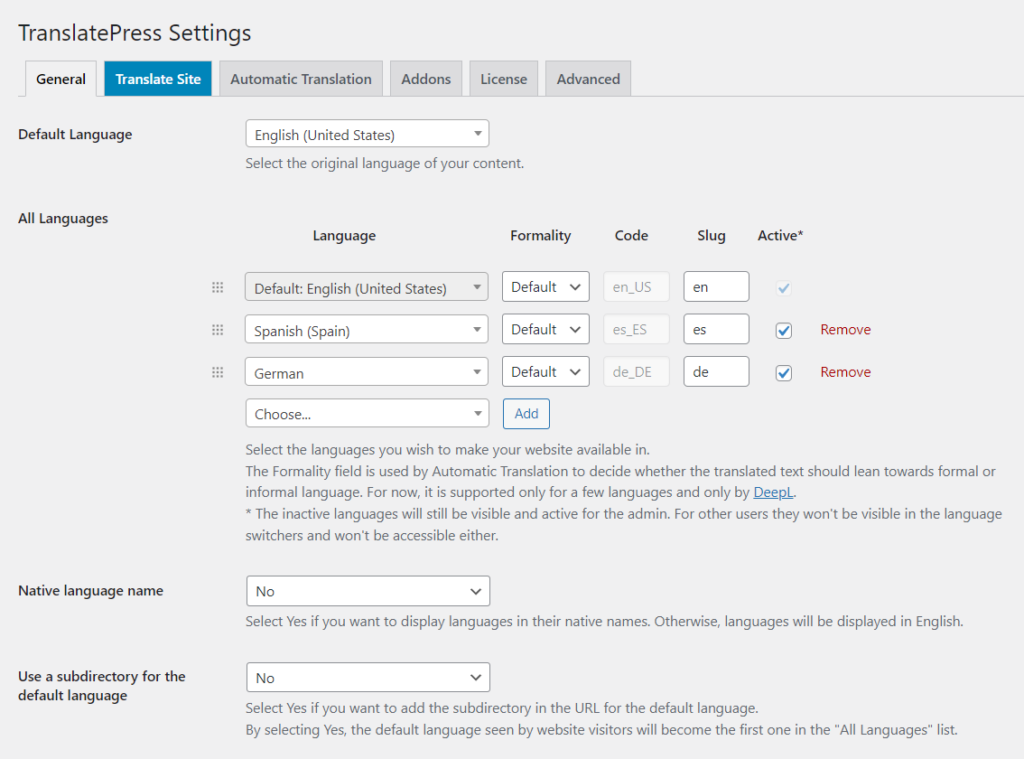 How to Translate WordPress Menu into Multiple Languages - TranslatePress