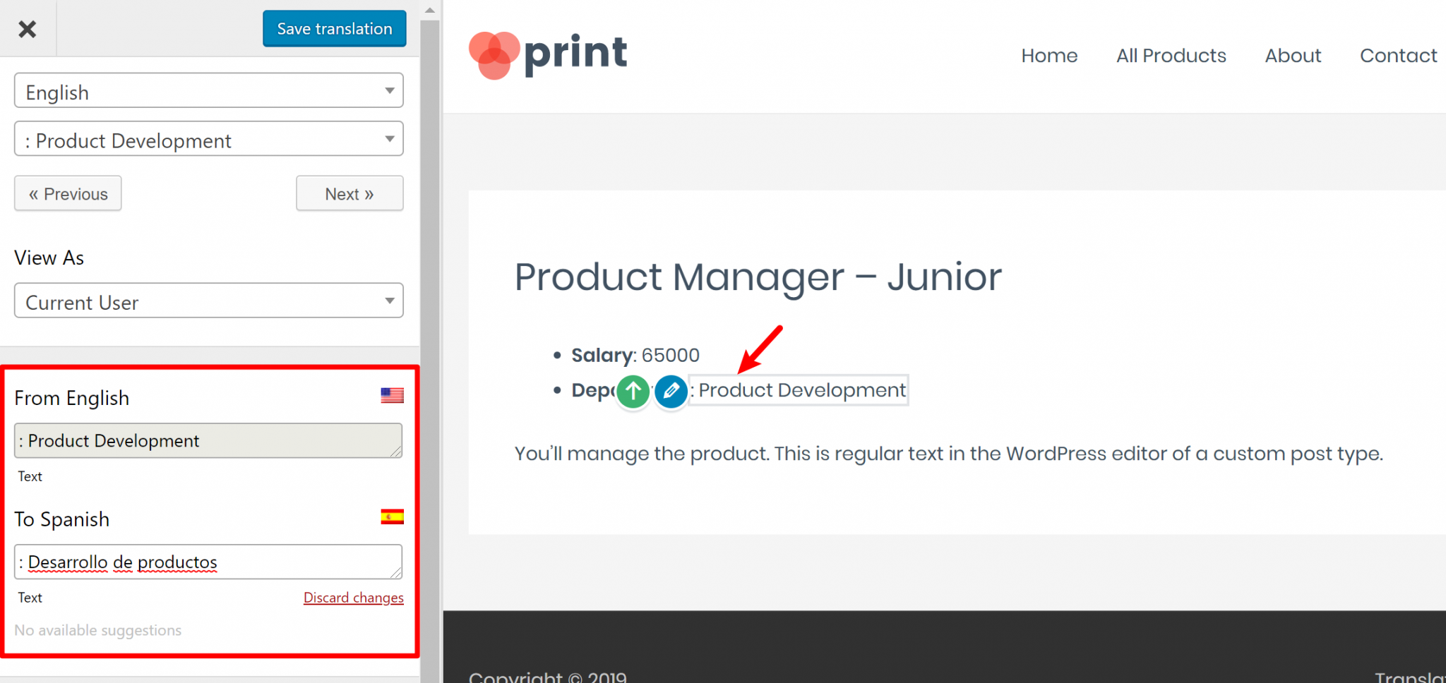 How to Translate Custom Post Types in WordPress - TranslatePress