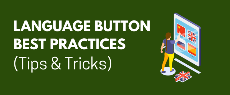Language Button Best Practices (Tips & Tricks) - TranslatePress