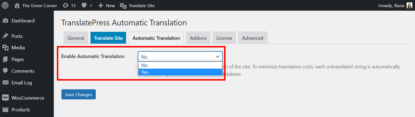 How to Translate WooCommerce Emails - TranslatePress