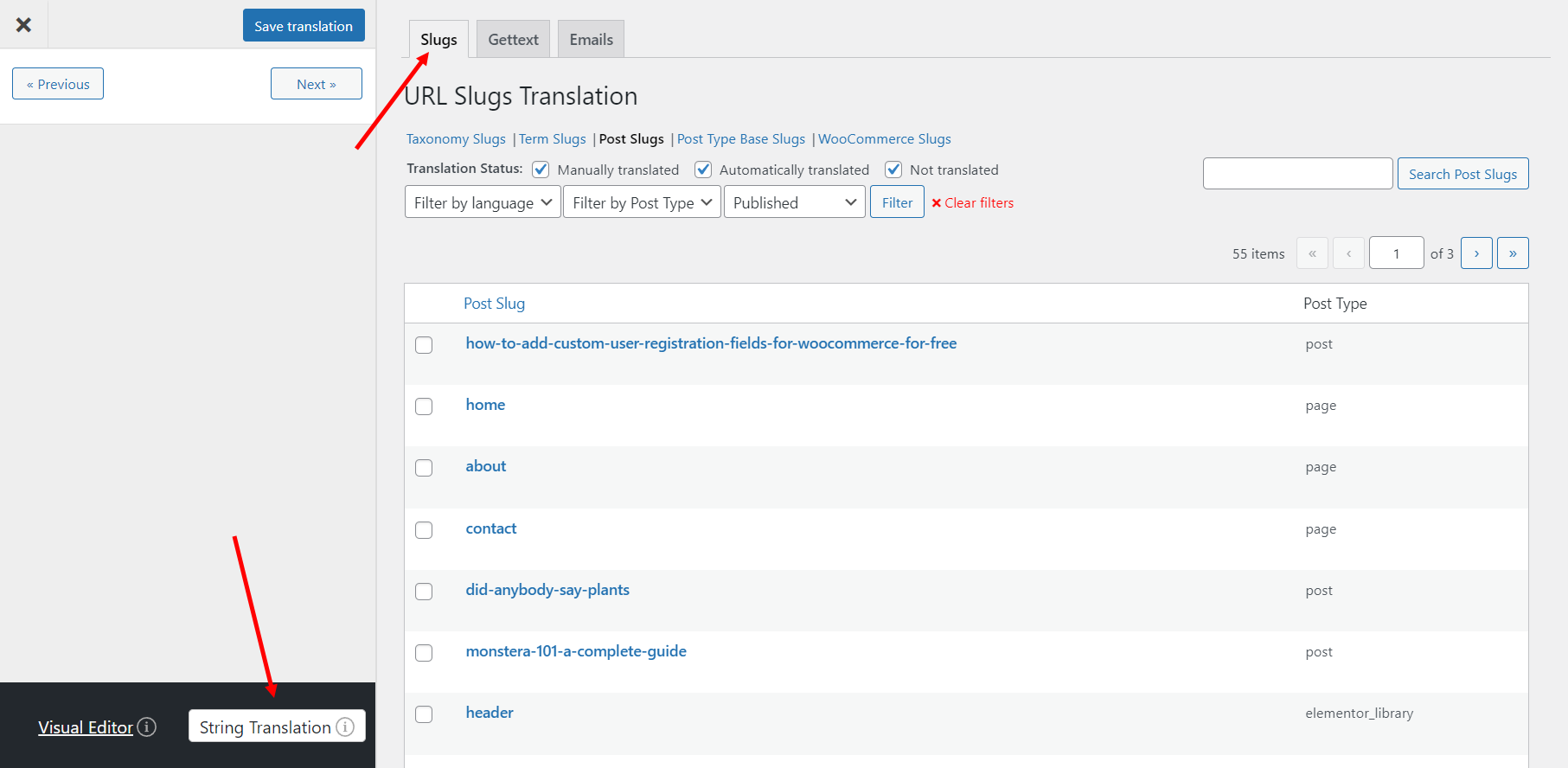 How to Translate a Web Link in WordPress - TranslatePress